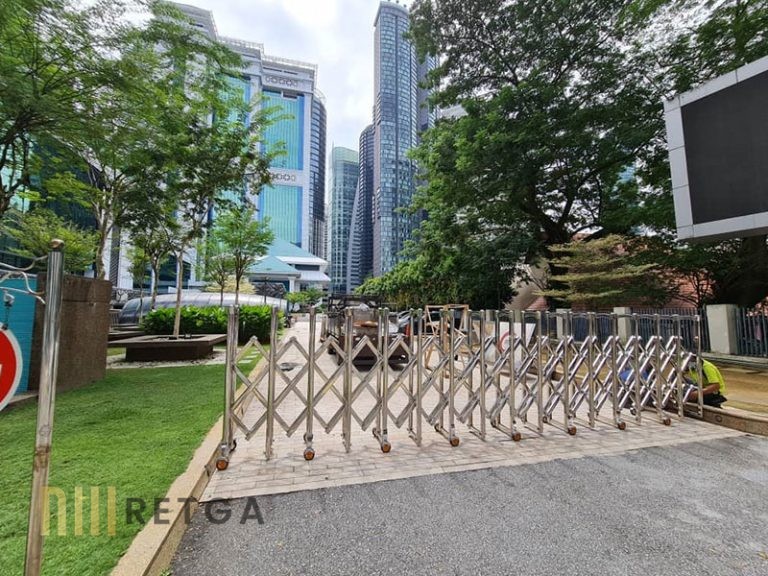 Manual Stainless Steel 304 Retractable Gate - RETGA